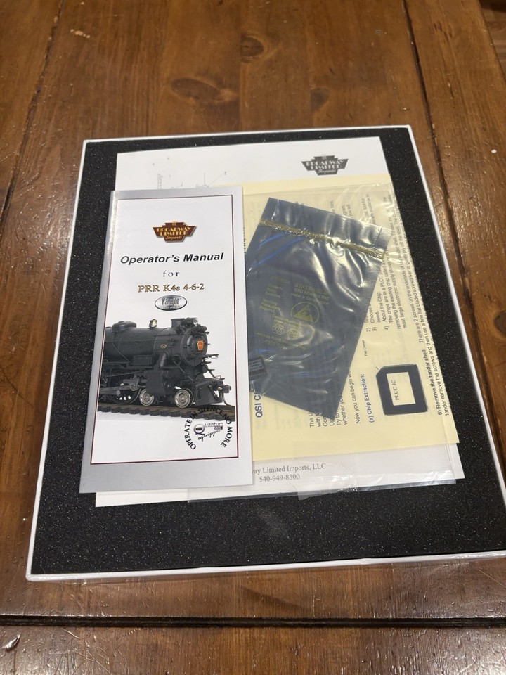 Broadway Limited HO Scale Locomotive #329 PRR K4s Unlettered w/ Cast ...