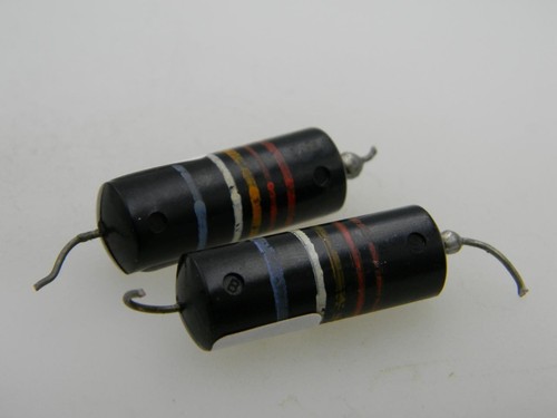 Pair Sprague PIO Bumblebee Capacitors .022uF 600V 10% Tested Serious ...