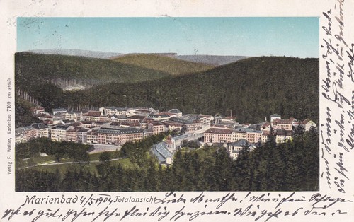 Postkarte - Marienbad / Totalansicht (48) | eBay.de