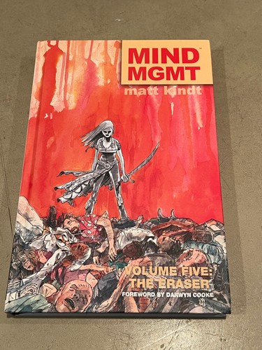 MIND MGMT 5 The Eraser SIGNED with ORIGINAL SKETCH Matt Kindt ...