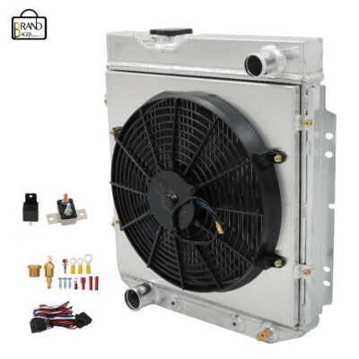 For 1960-66 Falcon Ranchero Mustang 1961-65 Comet AT 3 Row Radiator ...