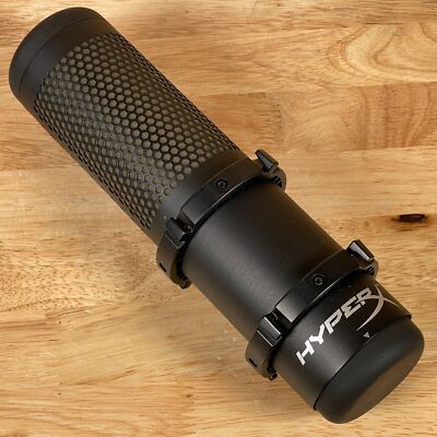 HyperX Black Anti-Vibration Shock Mount RGB USB Condenser Gaming ...