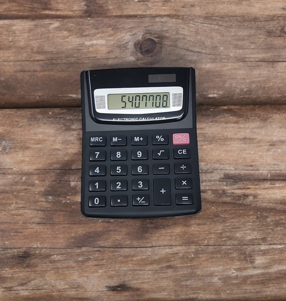 8 Digit Display Large Button Desktop Calculator forHome Office School ...