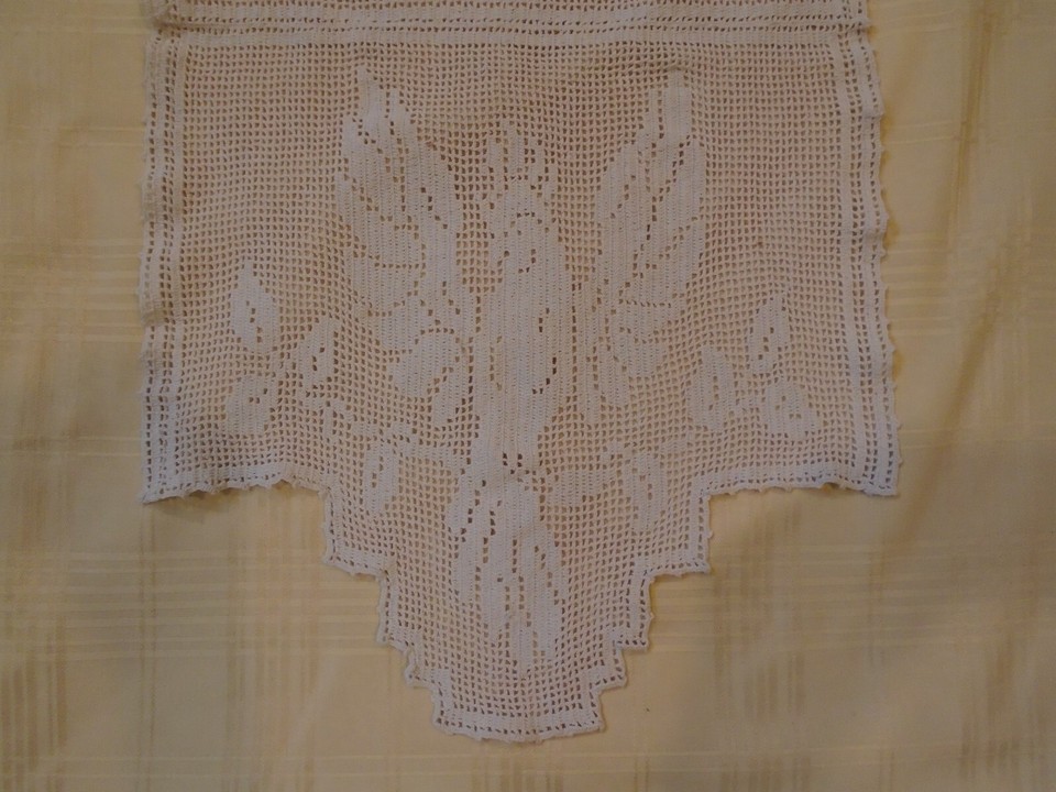 6 VINTAGE CROCHET ARM RESTS | eBay