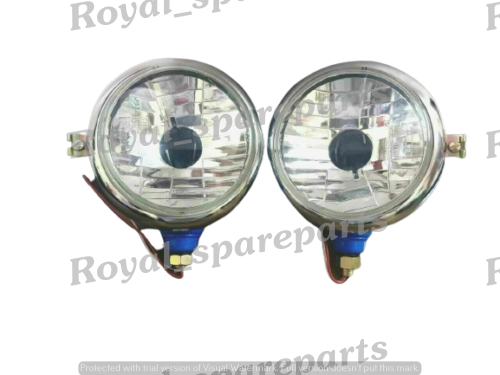 Tractor Headlights Set Fit For Ford 2000 3000 4000 5000 7000 | eBay