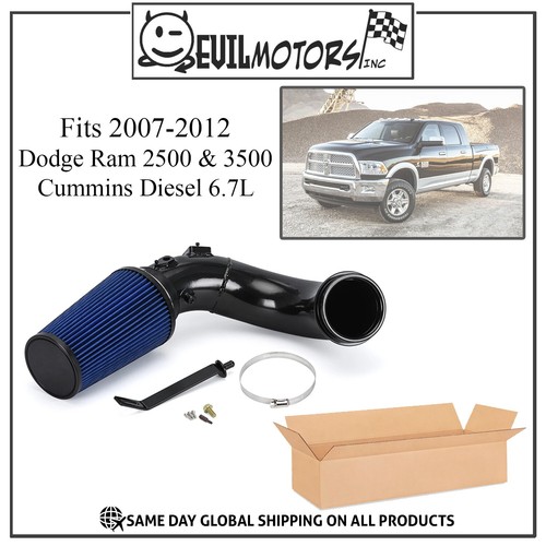 Evil Motors 2007-2012 Dodge Ram 2500 3500 6.7L Cummins Diesel Ram Air ...