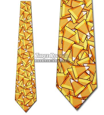 Halloween Tie Candy Corn Ties Mens Holiday Necktie Brand New | eBay
