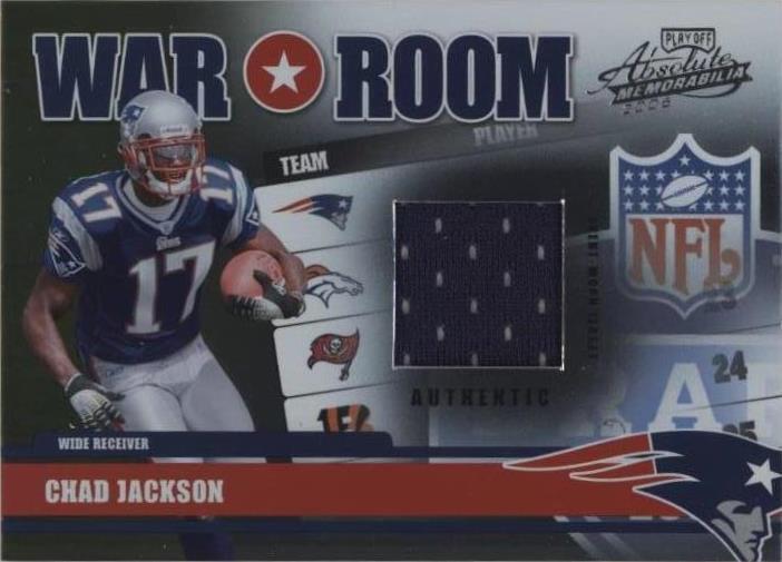 2006 Playoff Absolute Memorabilia - War Room Chad Jackson #WR-1 /100 ...