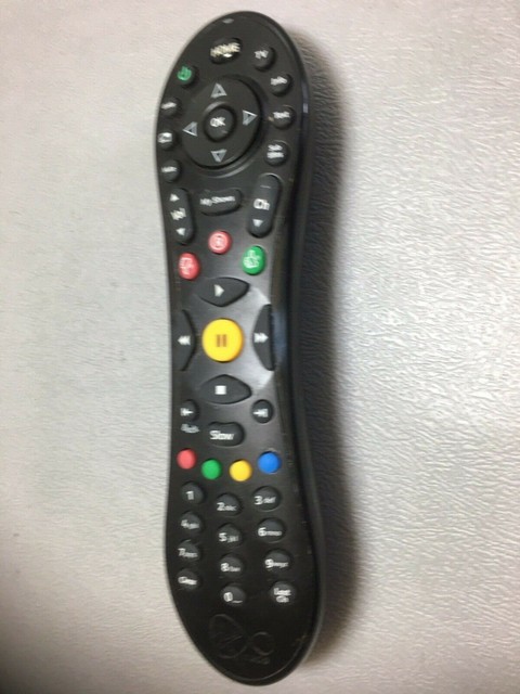 Genuine Virgin Media Old Model V6 TIVO Remote Control Tested Working ...