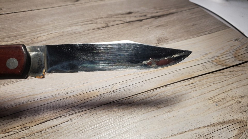 ORIGINAL VINTAGE CLASSIC BIG STREET FOLDING KNIFE ROMO 007 DMOR | eBay