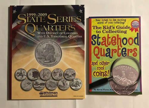 State Quarters 1999-2009 DELUXE EDITION Coin Folder & KIDS GUIDE BOOK ...