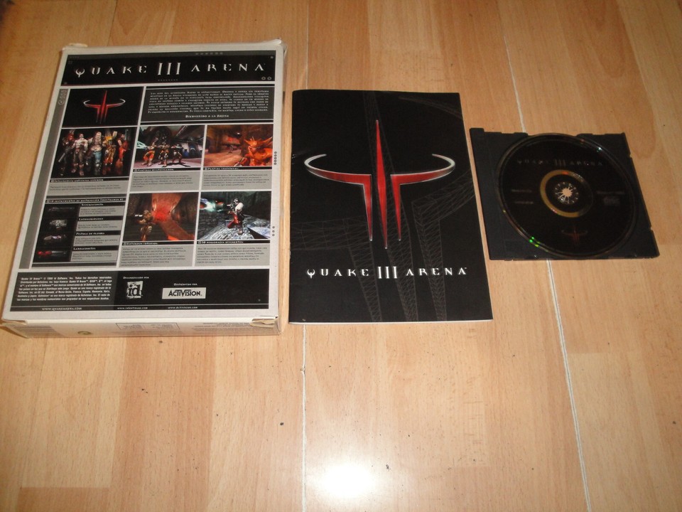 QUAKE III ARENA DE ID SOFTWARE - ACTIVISION PARA PC CON CAJA GRANDE ...
