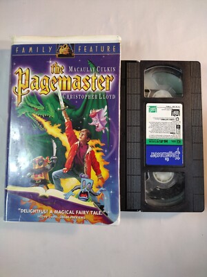 The Pagemaster (VHS, 1995, Clamshell) 86162864131| eBay