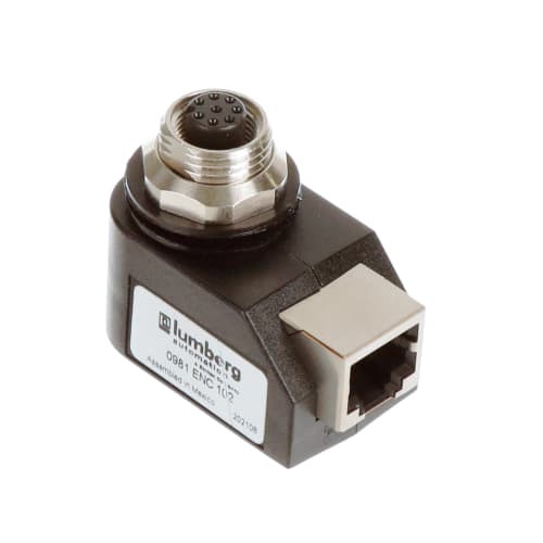 1PC LUMBERG AUTOMATION HIRSCHMANN 0981 ENC 102 Connector, Modbus/Tcp ...