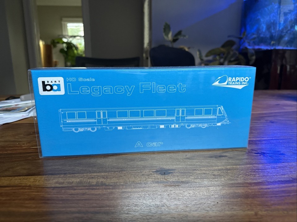 HO Rapido 204004 BART Legacy A-End Car Bay Area Rapid Transit NON ...
