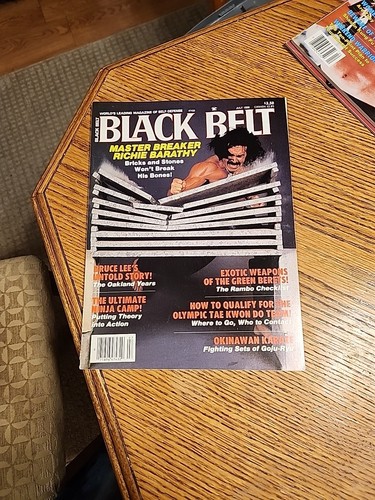BLACK BELT July 1986 | eBay