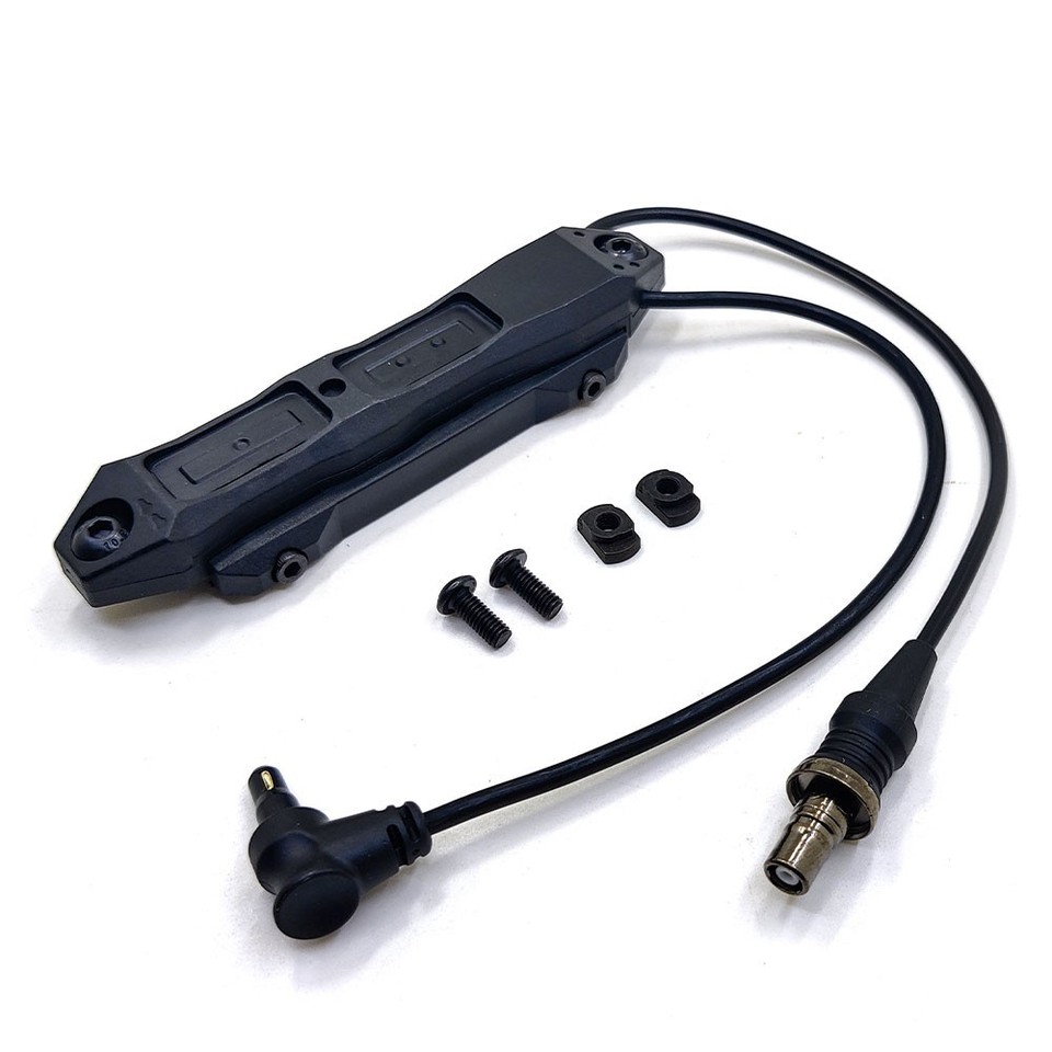 Tactical Metal CQBL Green Laser IR Aiming Pressure Switch +M600C LED ...