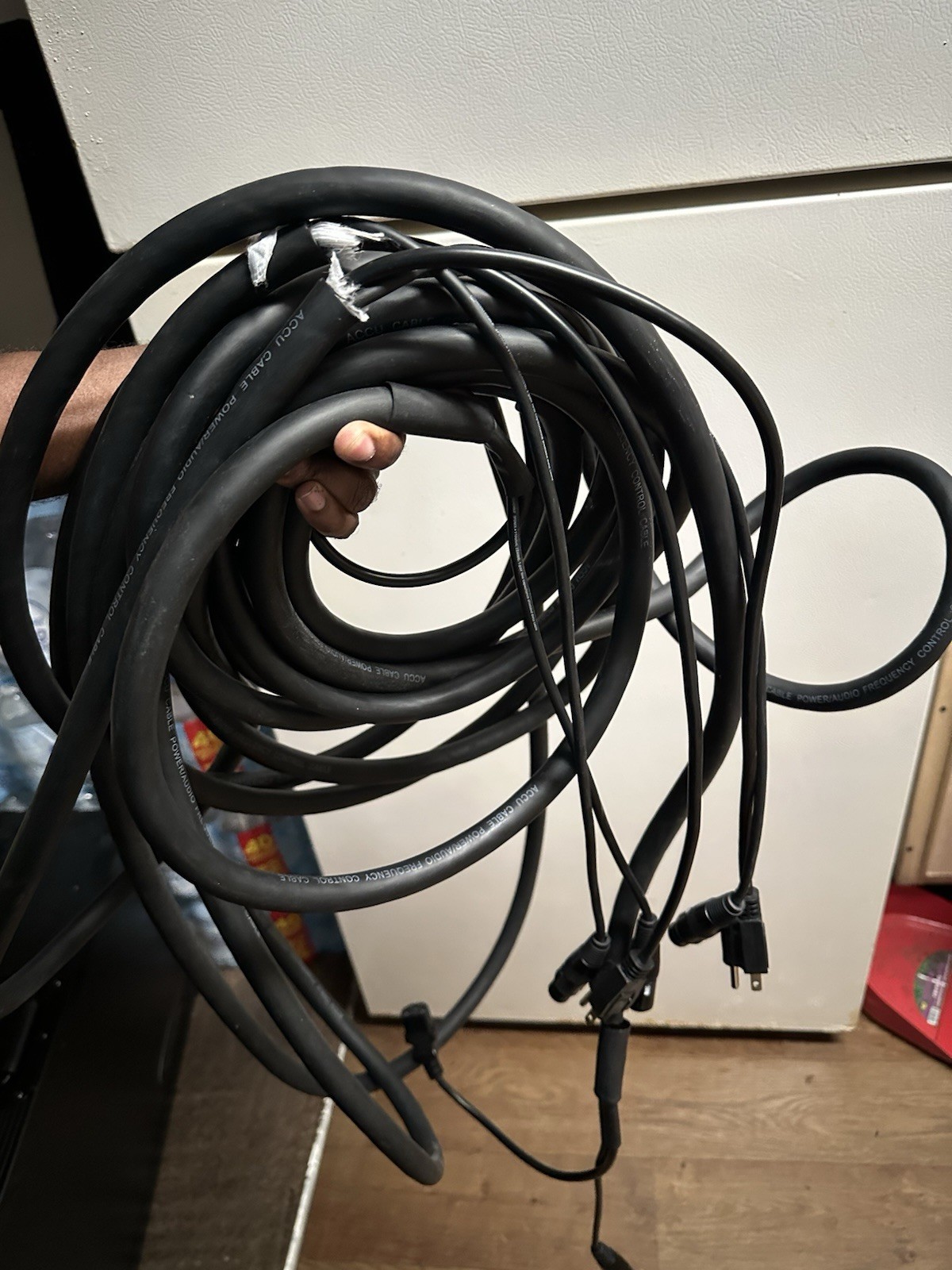 2 accu cable audio data power cord
