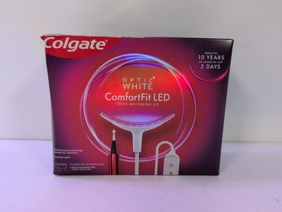 Colgate Optic White Comfortfit Teeth Whitening Kit With Led Light And ...