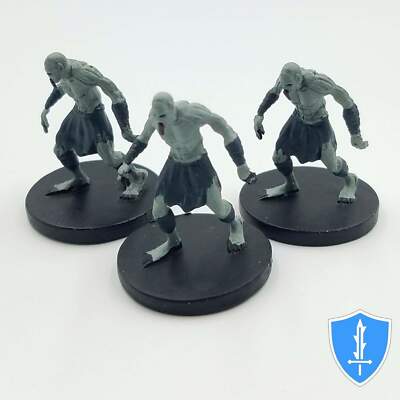 Ghoul x3 - Elemental Evil #9 D&D Miniature | eBay