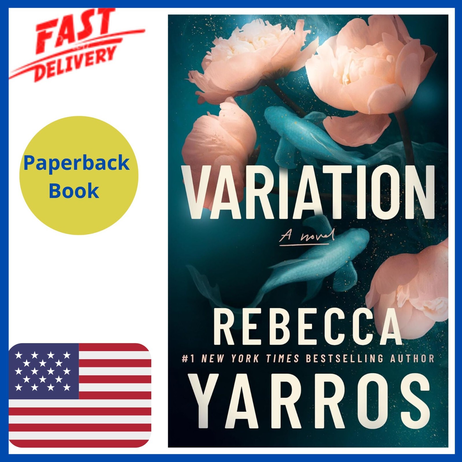 Variation Paperback –October 8 New Book by Rebecca Yarros Author of ...