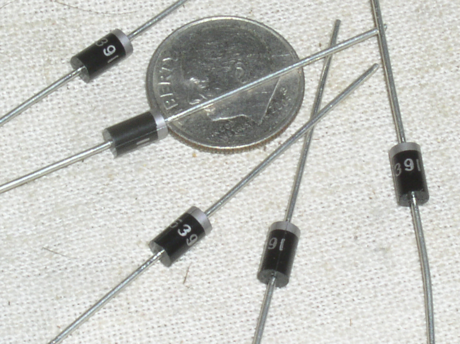 5 DISCONTINUED 1N5391 50V 1.5A 1.5 A AMP FAST POWER RECTIFIER DIODE DO ...