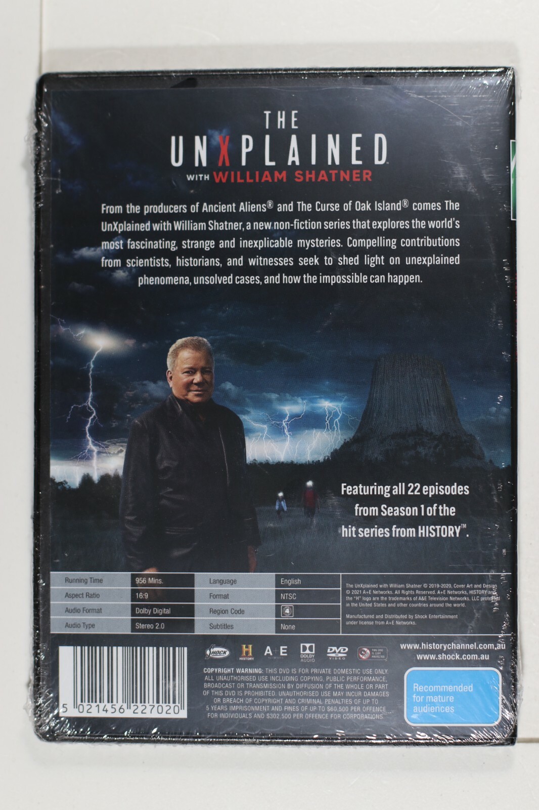 The Unexplained with William Shatner : Season 1 (Box Set, DVD, 2021 ...