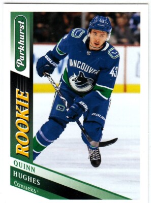 2019-20 Parkhurst #290 Quinn Hughes RC CANUCKS Rookie | eBay