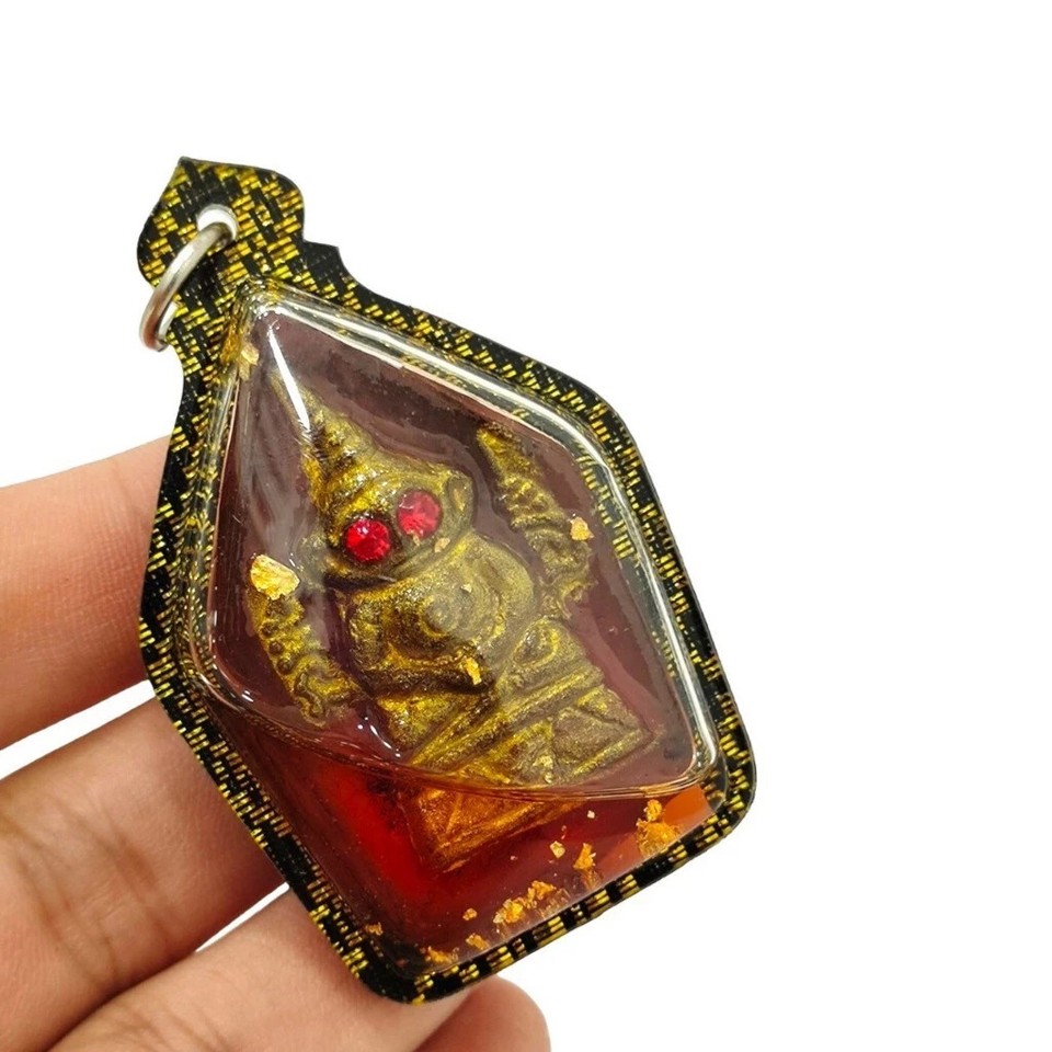 Phaya Ngang Charm Oil Takrud Pendant Mantra Love Talisman Thai Amulet ...