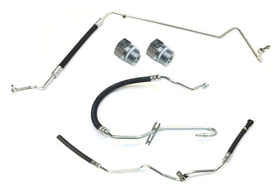Power Steering Pipes Set of 3 Including One Use Nuts Fits Ford Ka 1.3 ...
