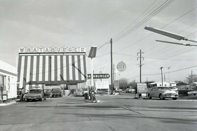 Whataburger (A frame) building 1960s Corpus Christi Texas POSTER 24 X ...