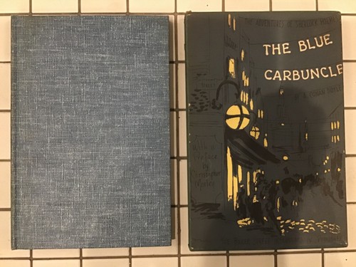 The Blue Carbuncle Arthur Conan Doyle Sherlock Holmes 1948 Copy 1 Baker ...