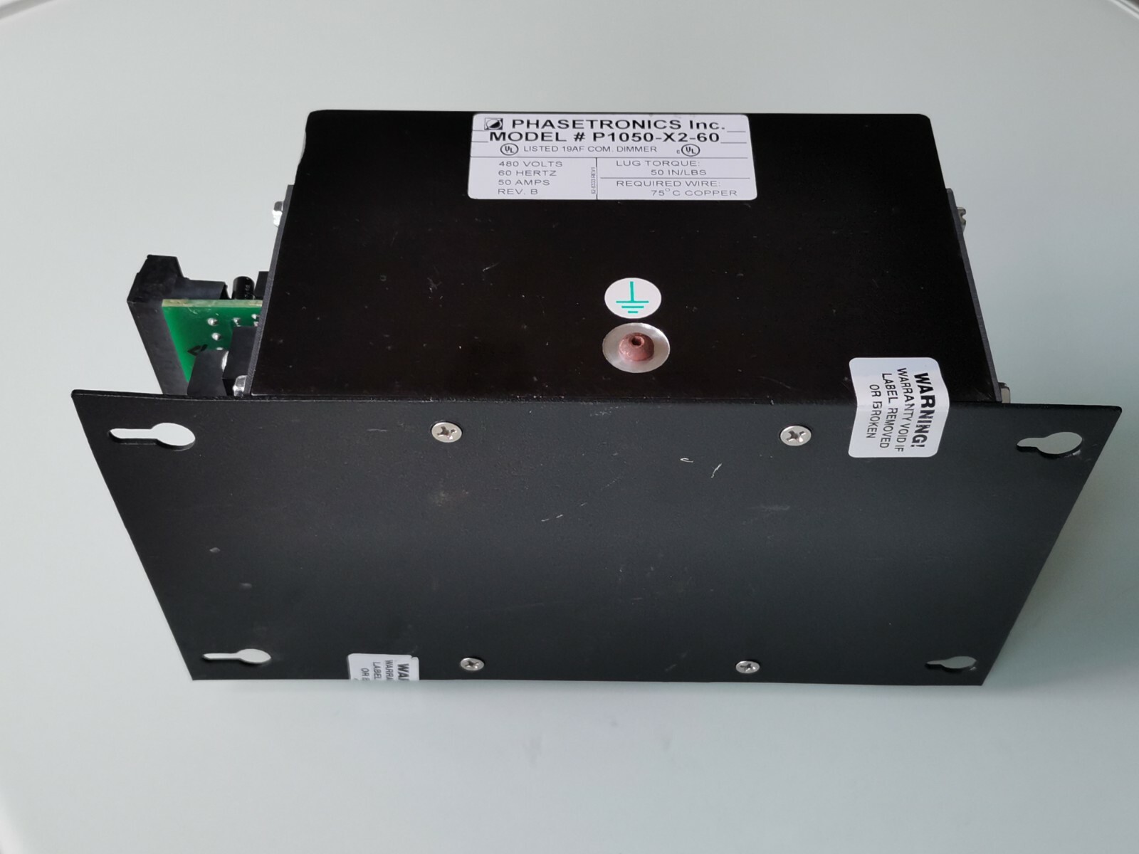 Phasetronics P1050-X2-60 Power Control System ASM 480V, 60 Hz | eBay