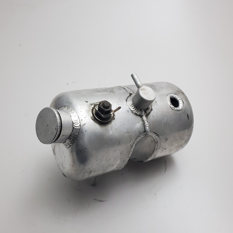 Vintage Aluminum Chopper Oil Tank BSA Triumph Harley Davidson | eBay