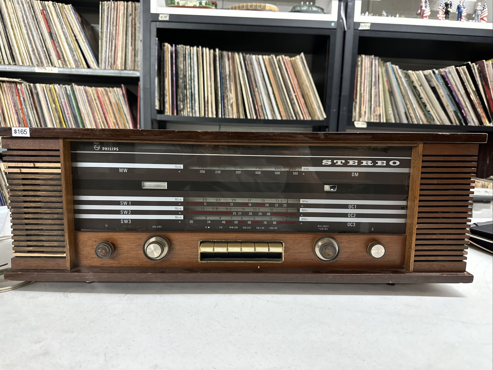 Radio Philips Table top plano stereo hifi vintage | eBay