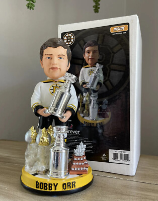 BOBBY ORR Boston Bruins Legend 2x STANLEY CUP 3x MVP Bobblehead #/500 ...