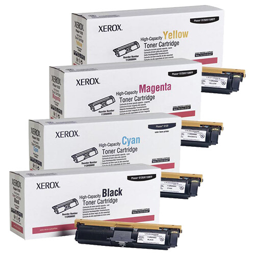 Xerox Phaser 6120 (113R00692 113R00693 113R00695 113R00694) Toner ...