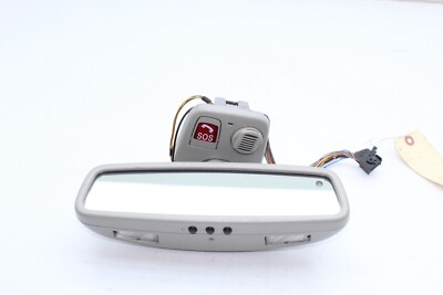 00-06 MERCEDES-BENZ W215 CL500 INTERIOR REAR VIEW MIRROR TOP LIGHT SOS ...