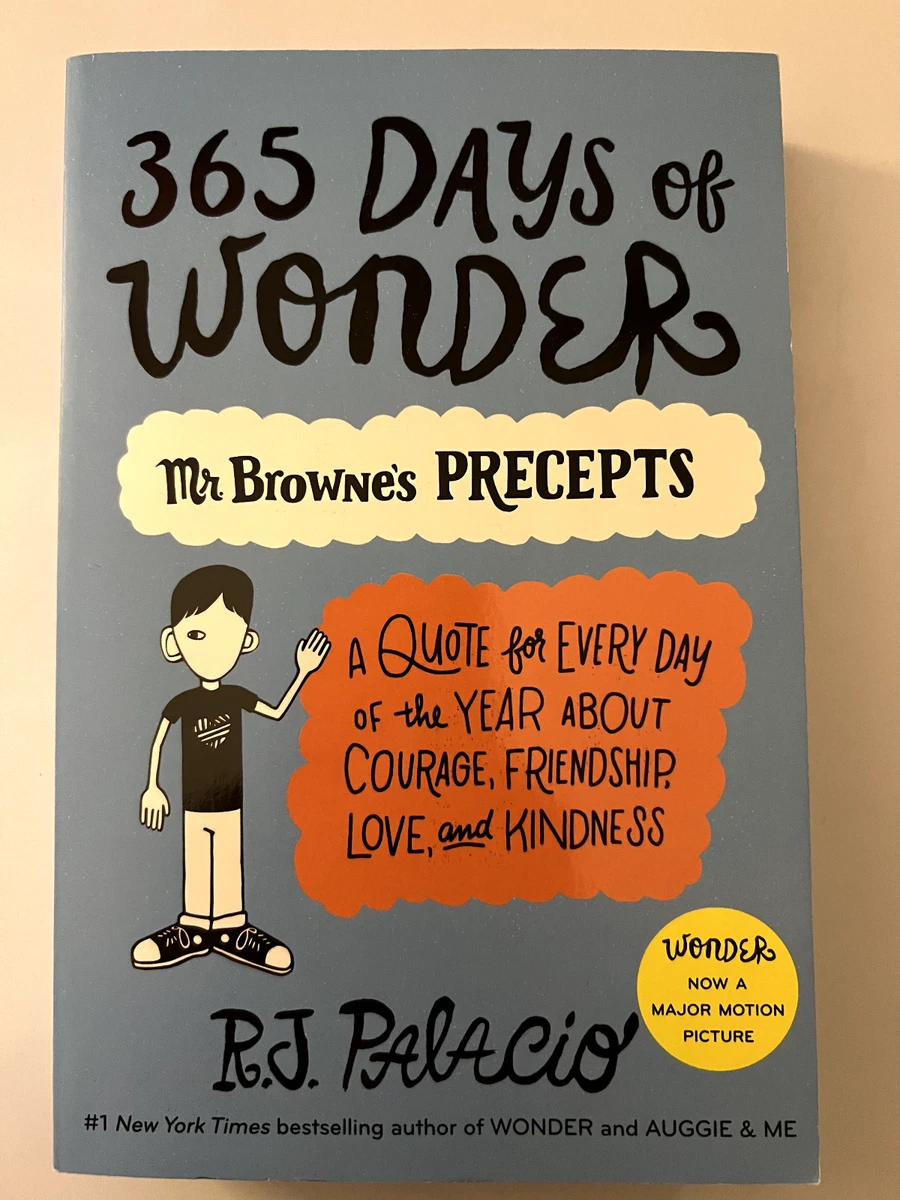 Wonder By Rj Palacio Precepts