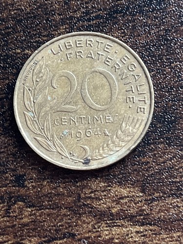 1964 France 20 Centimes Actual Coin TB1417* | eBay