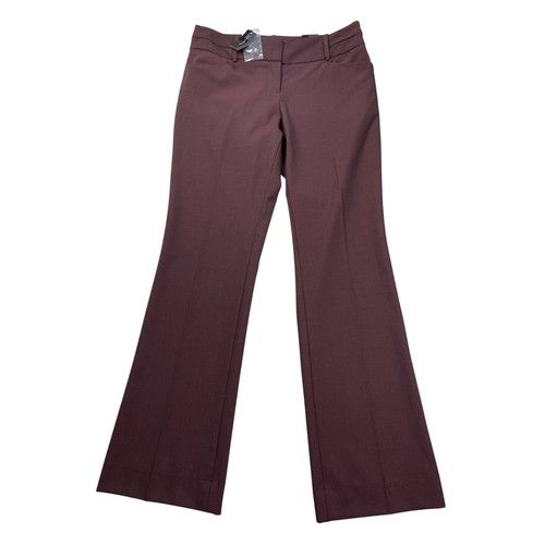 The Limited Collection Pants Womens 4P Cassidy Fit Maroon Bootcut Office Trouser | eBay