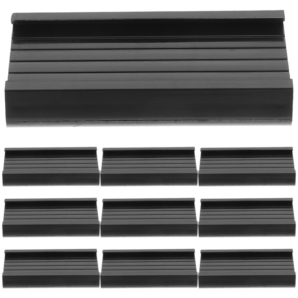 10 Pcs Clothing Rack Sign Holder Display Name Tag Plastic Holders ...