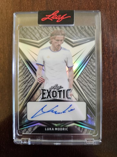 Leaf Luka Modric Auto | eBay