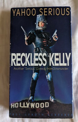 Reckless Kelly VHS Comedy Action Yahoo Serious Warner Home Video DEMO ...