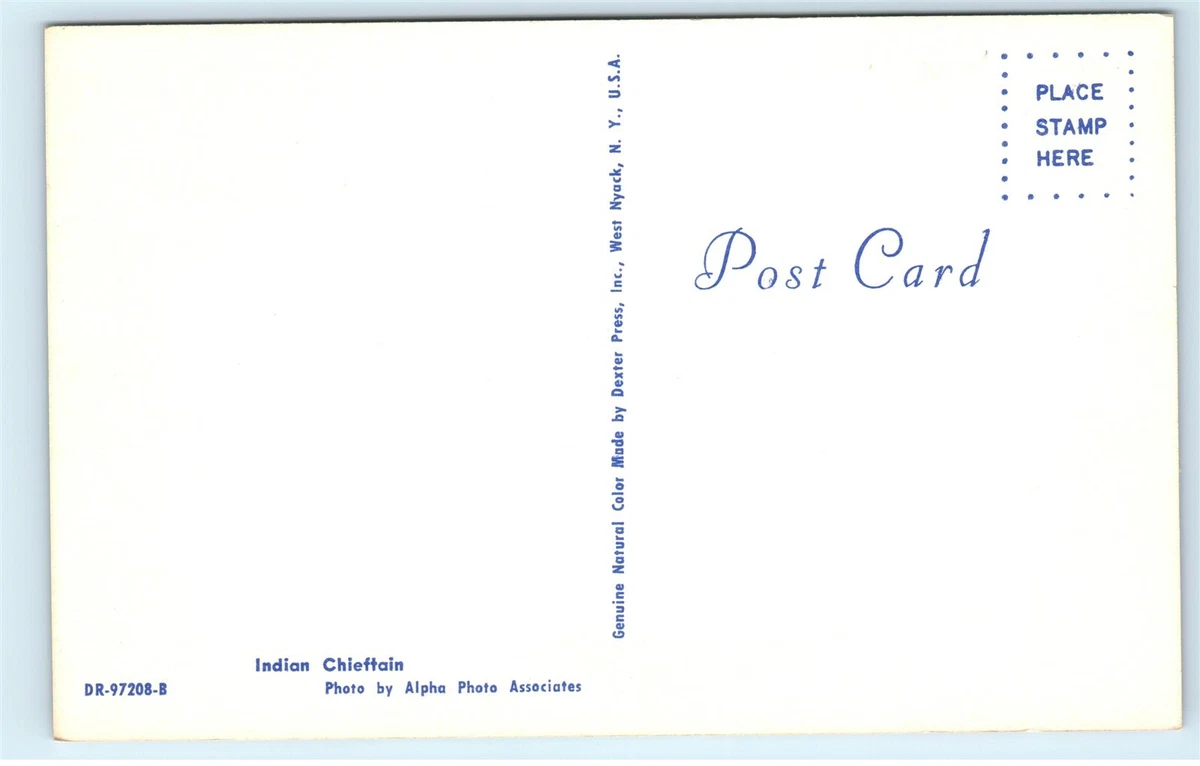 Vintage Indian Postcard Template