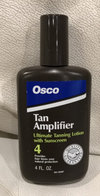 VINTAGE 90s TAN AMPLIFIER TANING LOTION WITH SUNSCREEN JEWEL OSCO DRUG ...