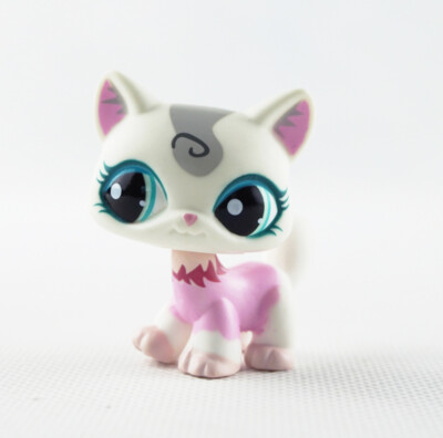 Mini Pet Shop LPS #1699 White & Pink Girl Collection Felina Murchent ...