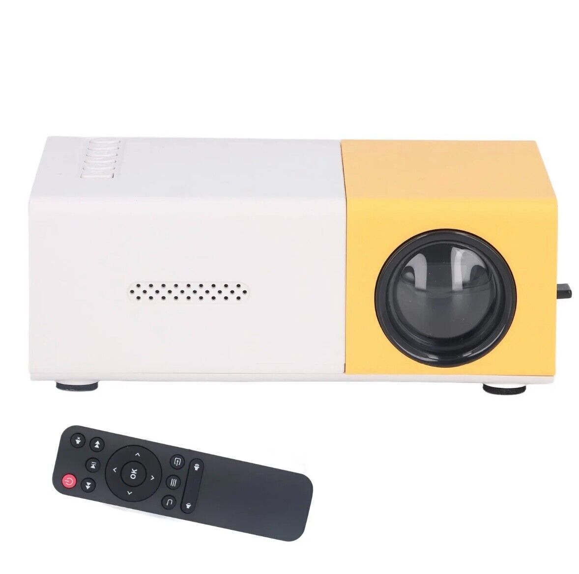 Mini Portable Multimedia Projector HD 1080P Home Theater Movie Cinema ...
