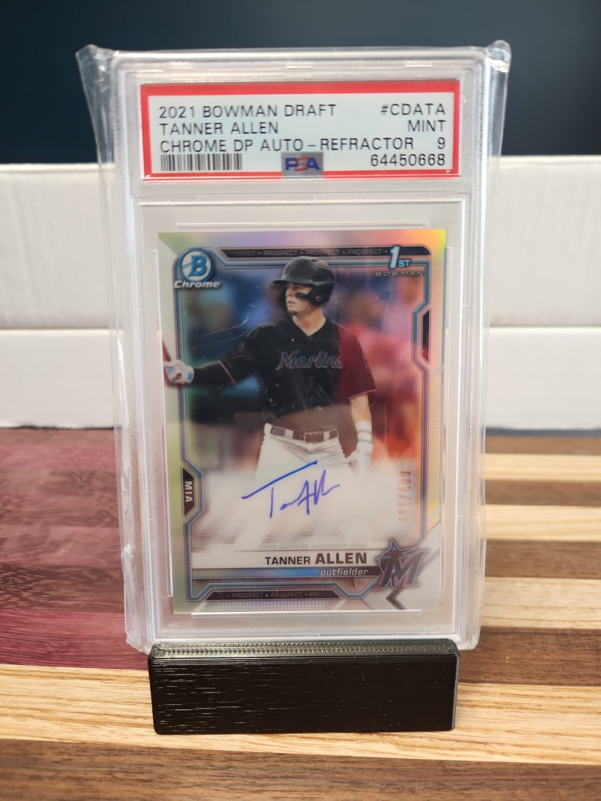 2021 bowman draft tanner allen /499 refractor auto psa 9 | eBay