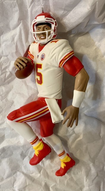 LEAKED 2022 Hallmark Patrick Mahomes II Ornament KC Chiefs NFL In-Hand ...